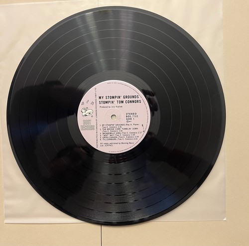Stompin` Tom Connors My Stompin Grounds LP 1971 Boot Records Canada G+ ...