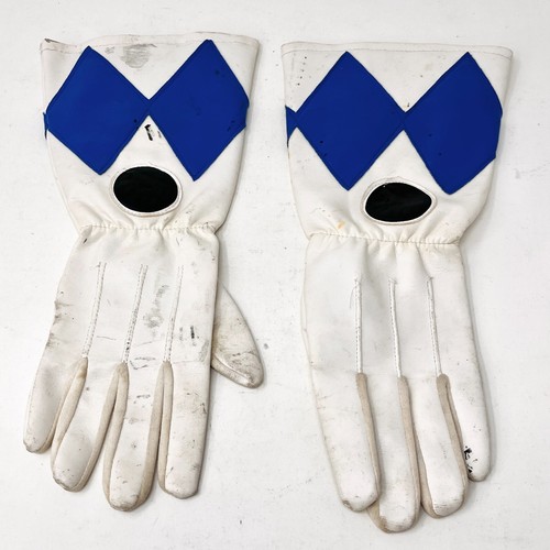 Vintage 1994 MIGHTY MORPHIN POWER RANGERS Sound Effect Gloves BLUE ...