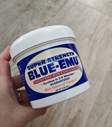 Blue Emu Original Super Strength Muscle Joint Topical Cream 12 Oz 1989 ...