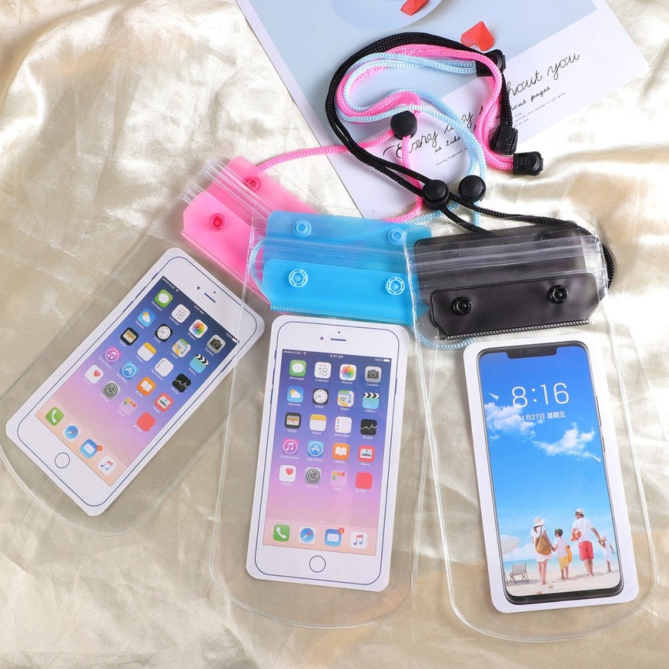 3 Pcs Water Phone Protector Pouch Waterproof Bag for Mobile Phones ...