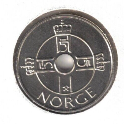 2007 Norway Uncirculated Harald V & Hylestad Stave Church Bird One ...