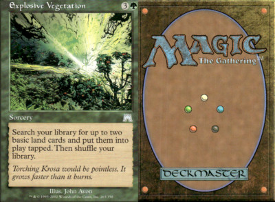 Magic the Gathering -MTG-Explosive Vegetation-LP | eBay