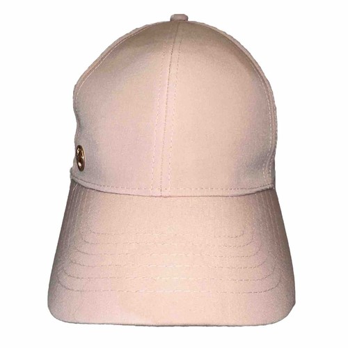 Pink Women’s Hat Cap w Rose Gold Pin/Buckle w Strap Vented Giam Brand ...