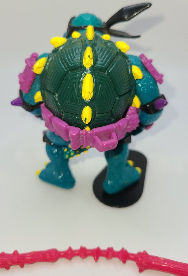 100% COMPLETE Vintage TMNT Yellow Belly Red S SLASH SUPER RARE- GREAT ...