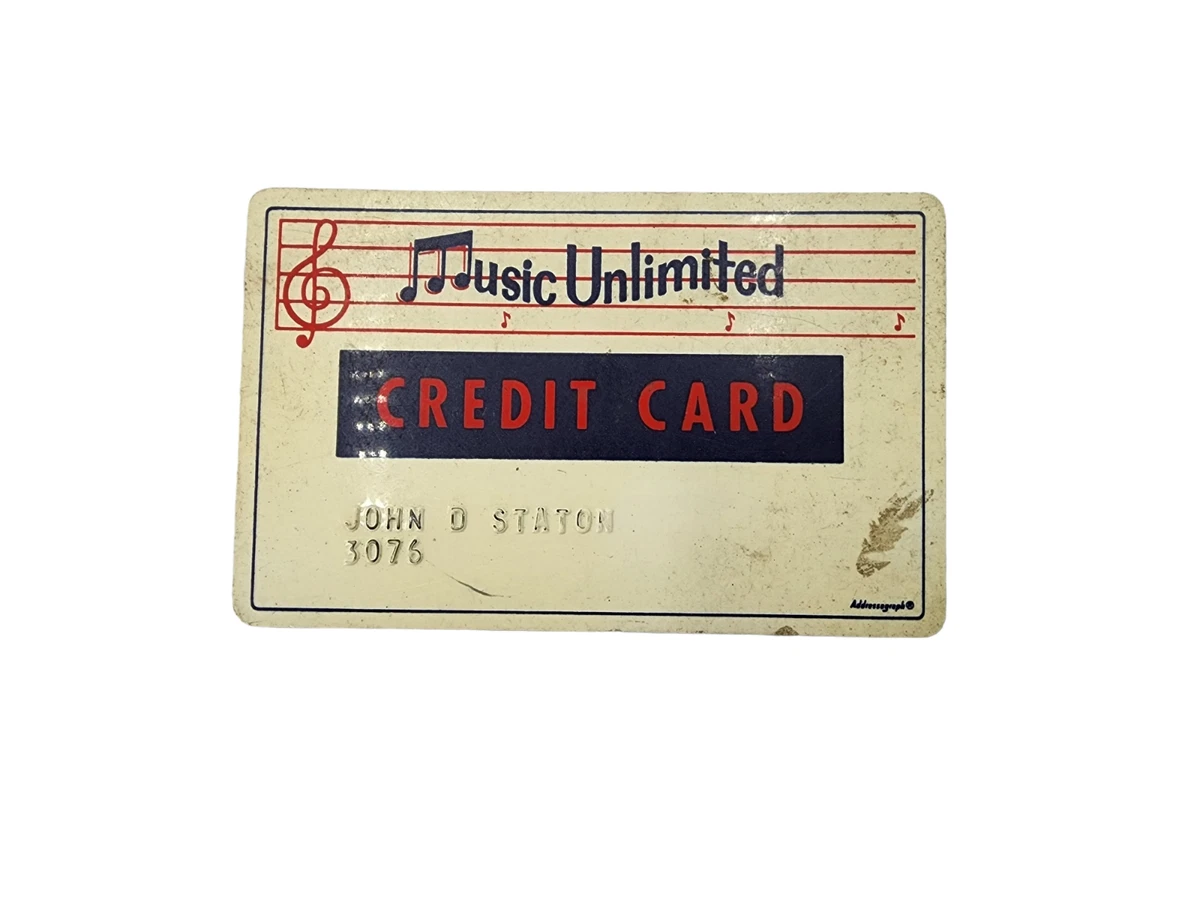 Credit Cards 1920s