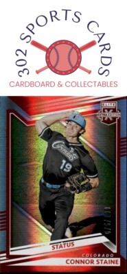 2022 Panini Elite Extra Edition #146 Connor Staine Status Red #/299 | eBay