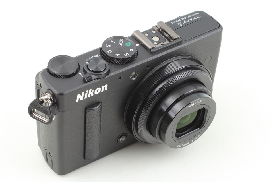 Nikon Coolpix A DX CMOS Image Sensor 16.2MP APS-C Digital Camera Black ...