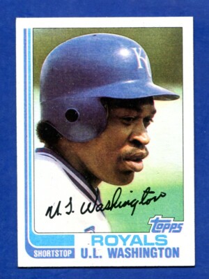 1982 TOPPS #329 U.L. WASHINGTON EXMT | eBay
