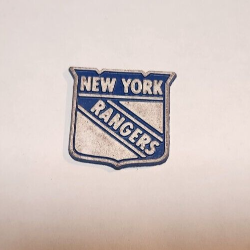 NHL Vintage NEW YORK RANGERS Rubber Refrigerator Magnet Classic Logo | eBay