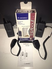 Motorola Talkabout Distance DPS 2 Way Radio Model P24SRV03G2AA for sale ...