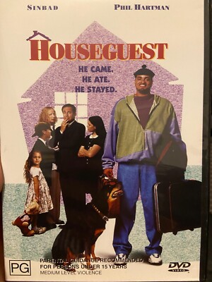 Houseguest region 4 DVD (1995 Sinbad / Phil Hartman family comedy movie ...