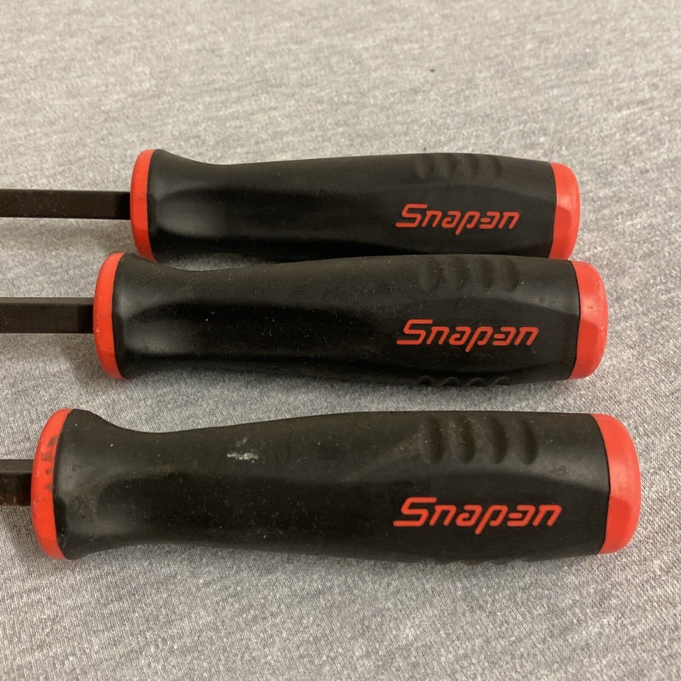 Snap-on Tools USA Soft Grip Rigid Carbon Scraper Set SGCSA8 SGCSA12 ...