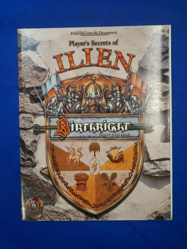 Advanced Dungeons and Dragons: Birthright Player's Secrets of Ilien TSR ...