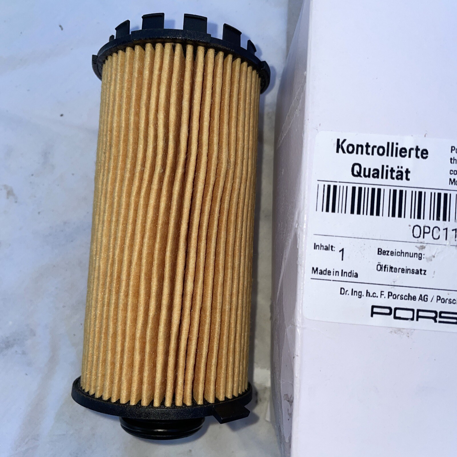 Genuine PORSCHE 718 Boxster Cayman 982 Oil Filter Insert 0PC115466 for ...
