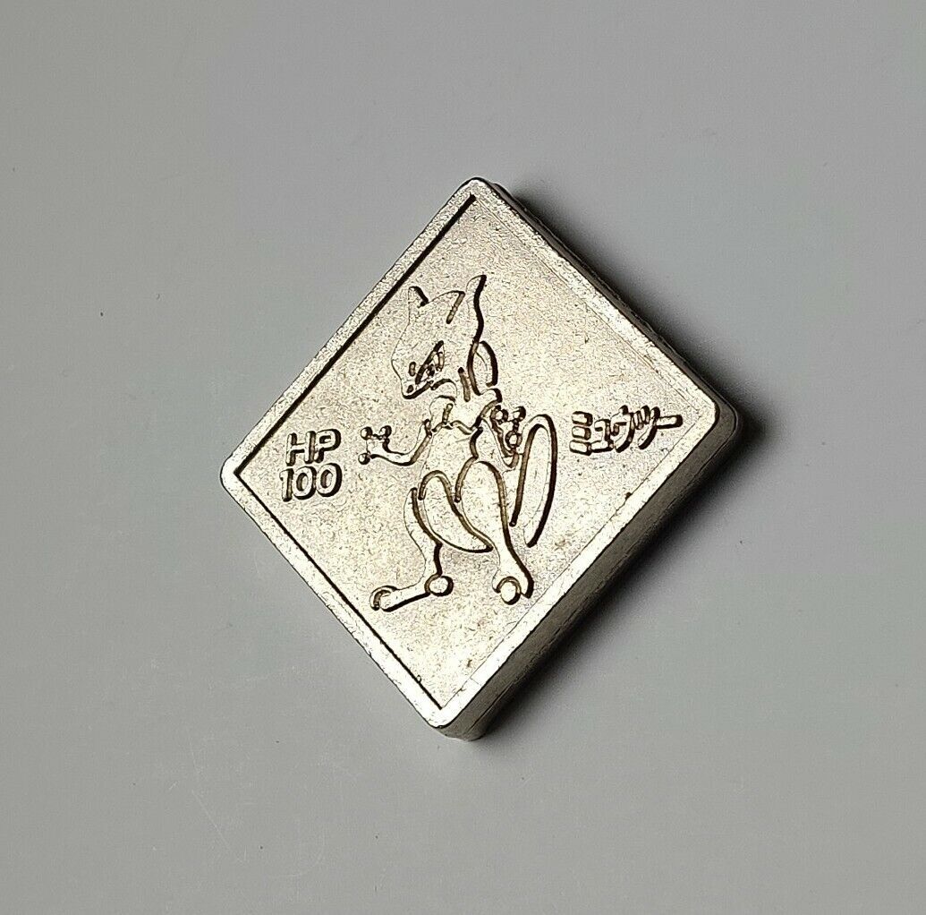 Mewtwo Pokemon Coin Argent Japonais Nintendo Tomy Du Japon F/S | eBay