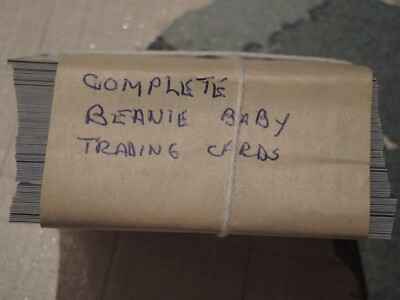 "Unofficial" Beanie Baby Trading Cards Complete Set | eBay