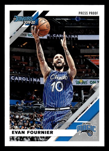 2019-20 Donruss #146 Evan Fournier Press Proof Silver #/349 | eBay