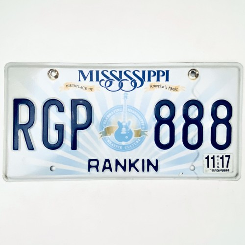 2017 United States Mississippi Rankin County Passenger License Plate ...