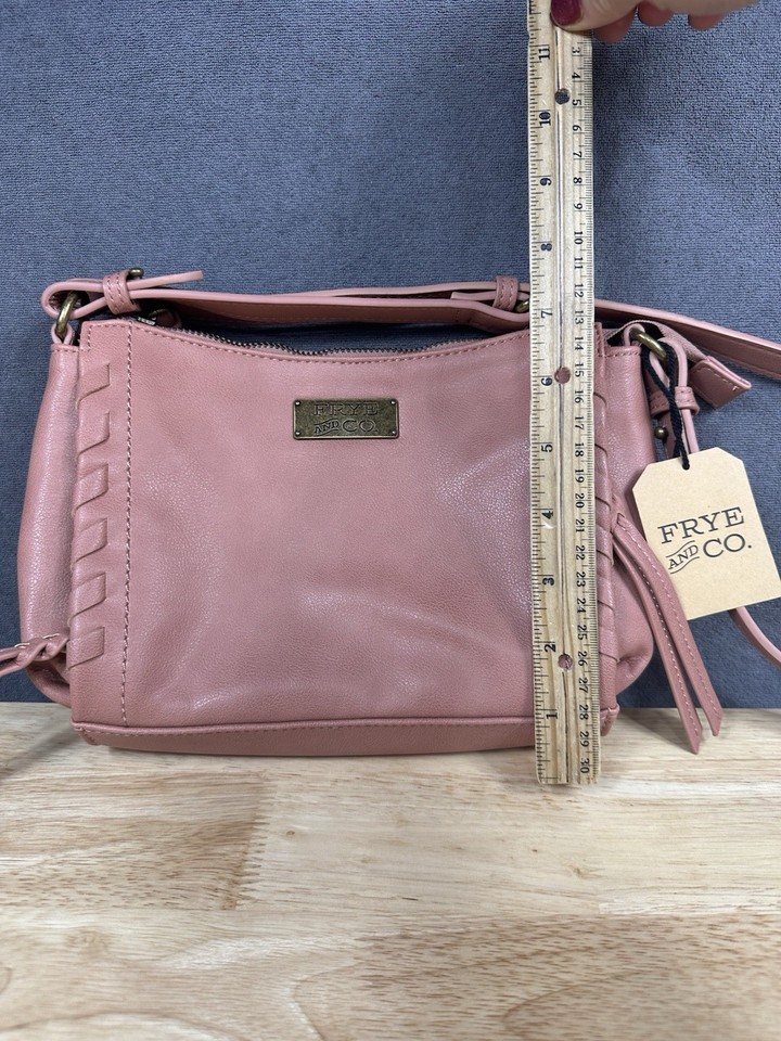 Frye & Co Aurora Crossbody Bag Purse Pink NWT | eBay
