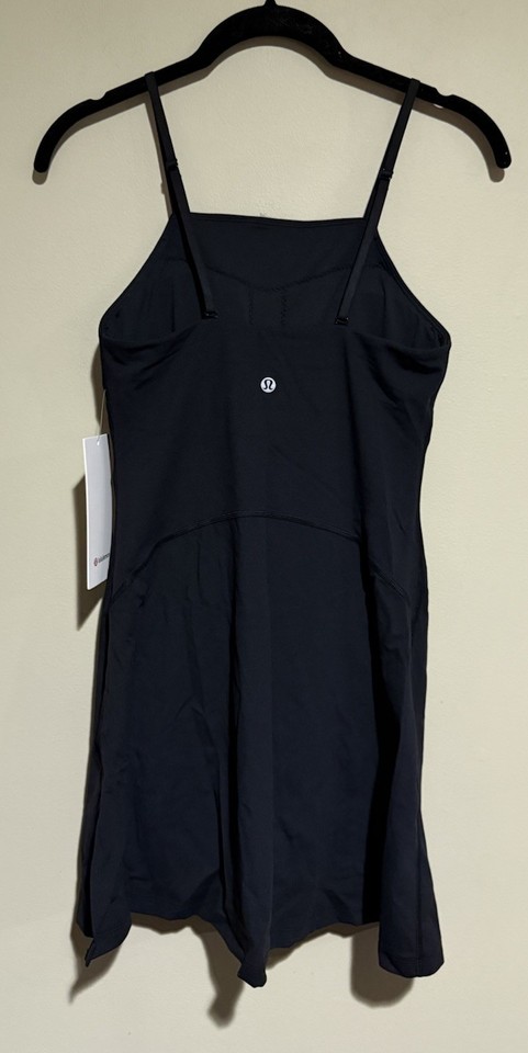 NWT Lululemon Size 6 Align Side Slit Cami Dress BLK Black $148 | eBay UK