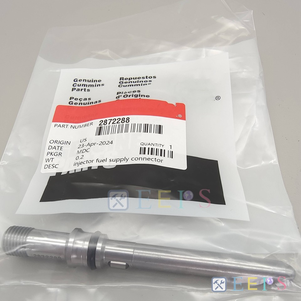 Genuine OEM Injector Fuel Supply Connector Fit Cummins 2872288 | eBay