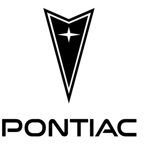 Pontiac logo Vinyl Decal Window Laptop Any Size Any Color | eBay