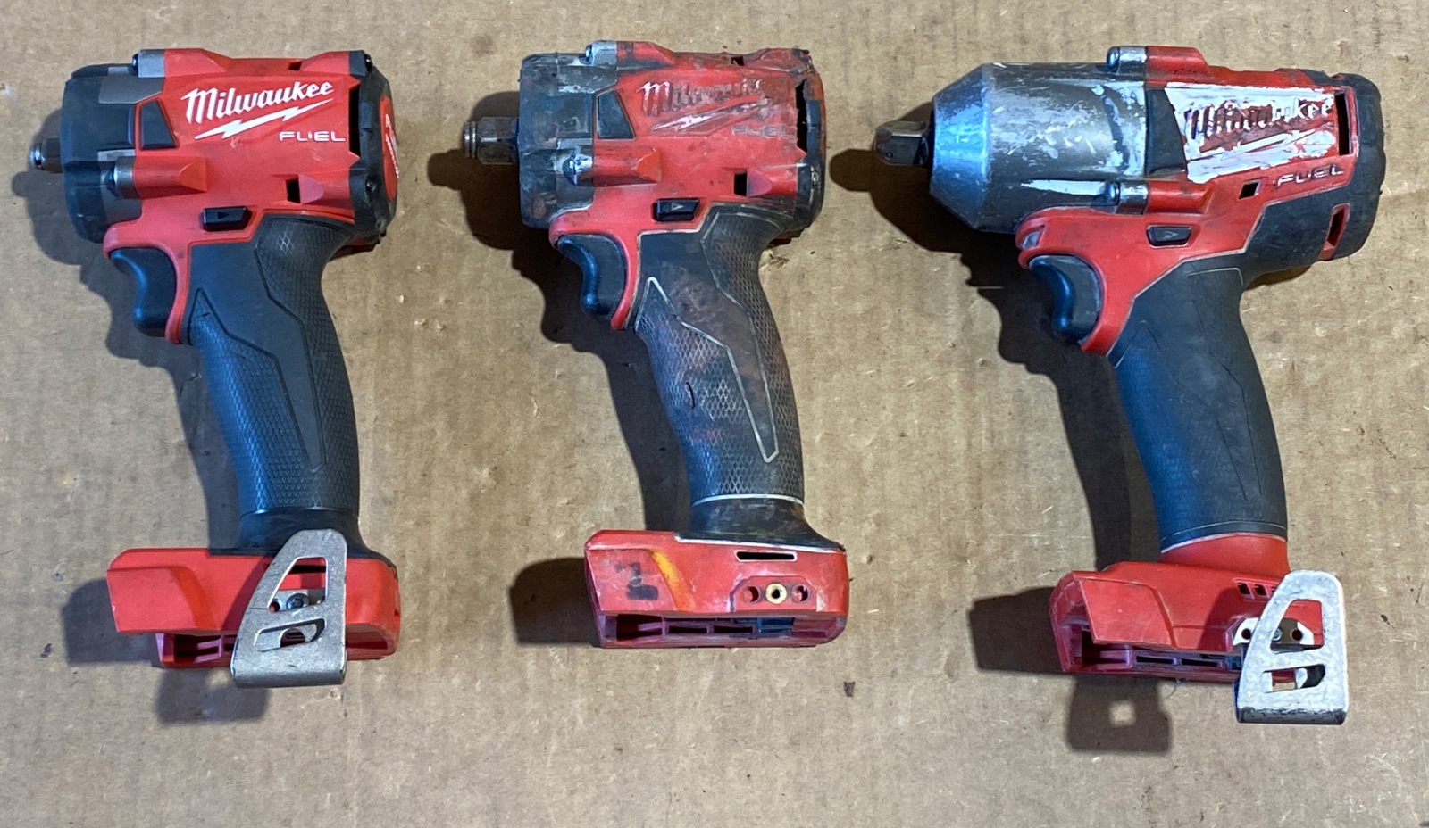 FOR PARTS-SET OF 3-Milwaukee 2855-20, 2860-20, 2854-20, M18 FUEL Impact ...