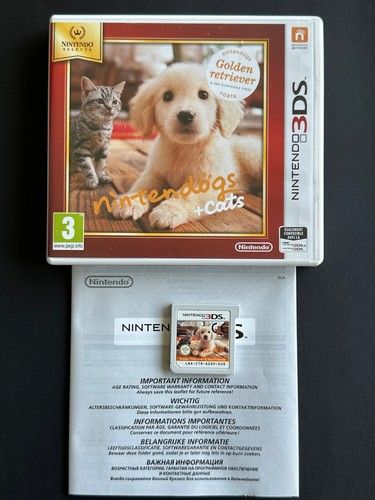 Jeux Nintendo 3DS - Nintendogs + Cats - Golden Retriever - Français | eBay