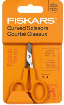 Fiskars Curved Detail Scissors No. 4, needlwork, crafts, cross stitch, sewing | eBay