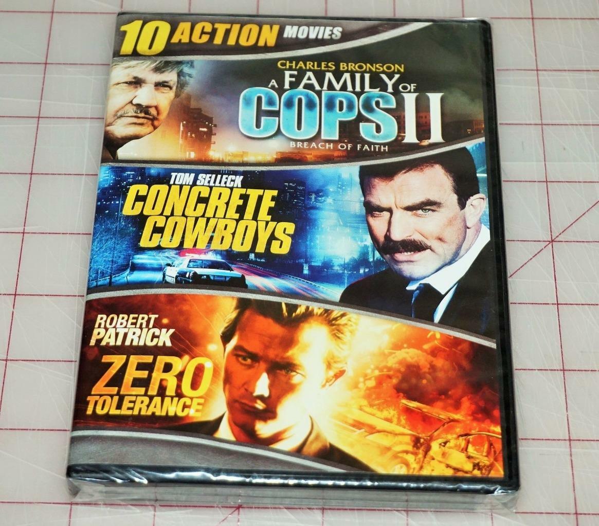 10 Movie Action Collection (DVD, 2017, 2-Disc Set) NEW SEALED ...