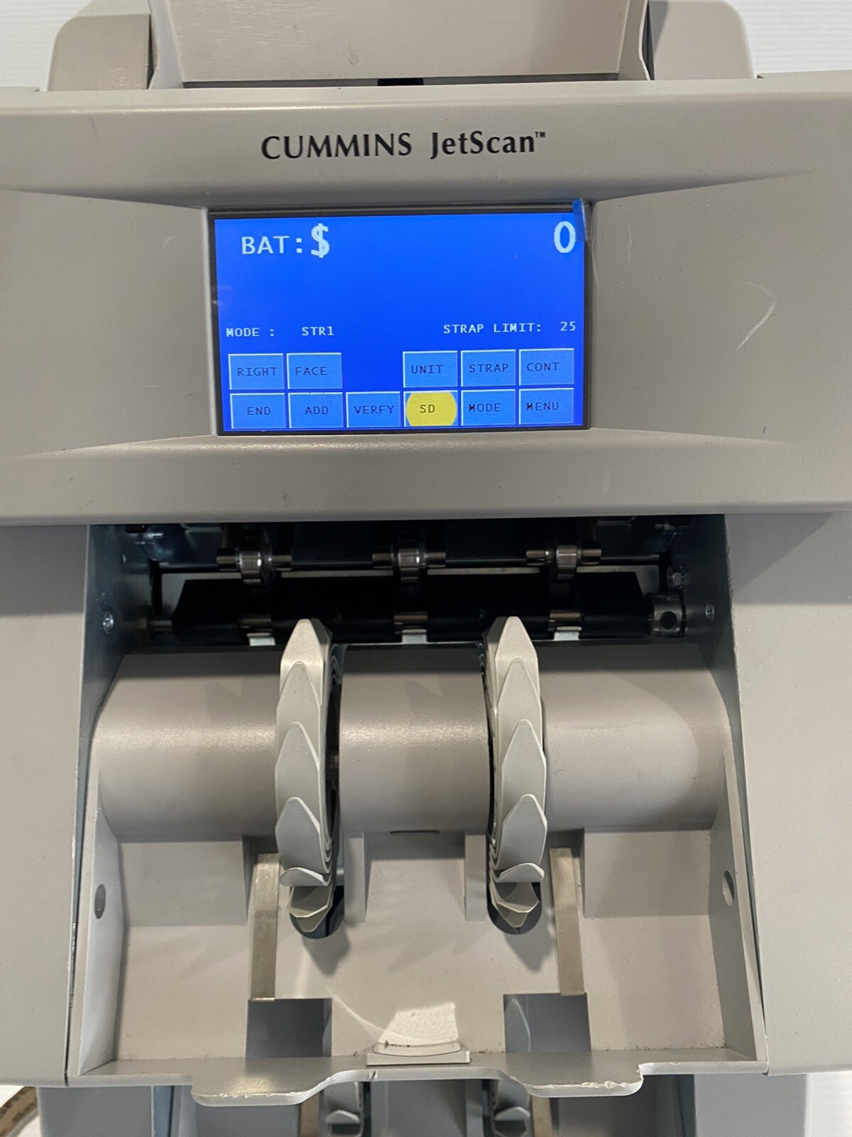 Cummins Allison 4096ES Two-Pocket Money Counter and Currency Scanner ...