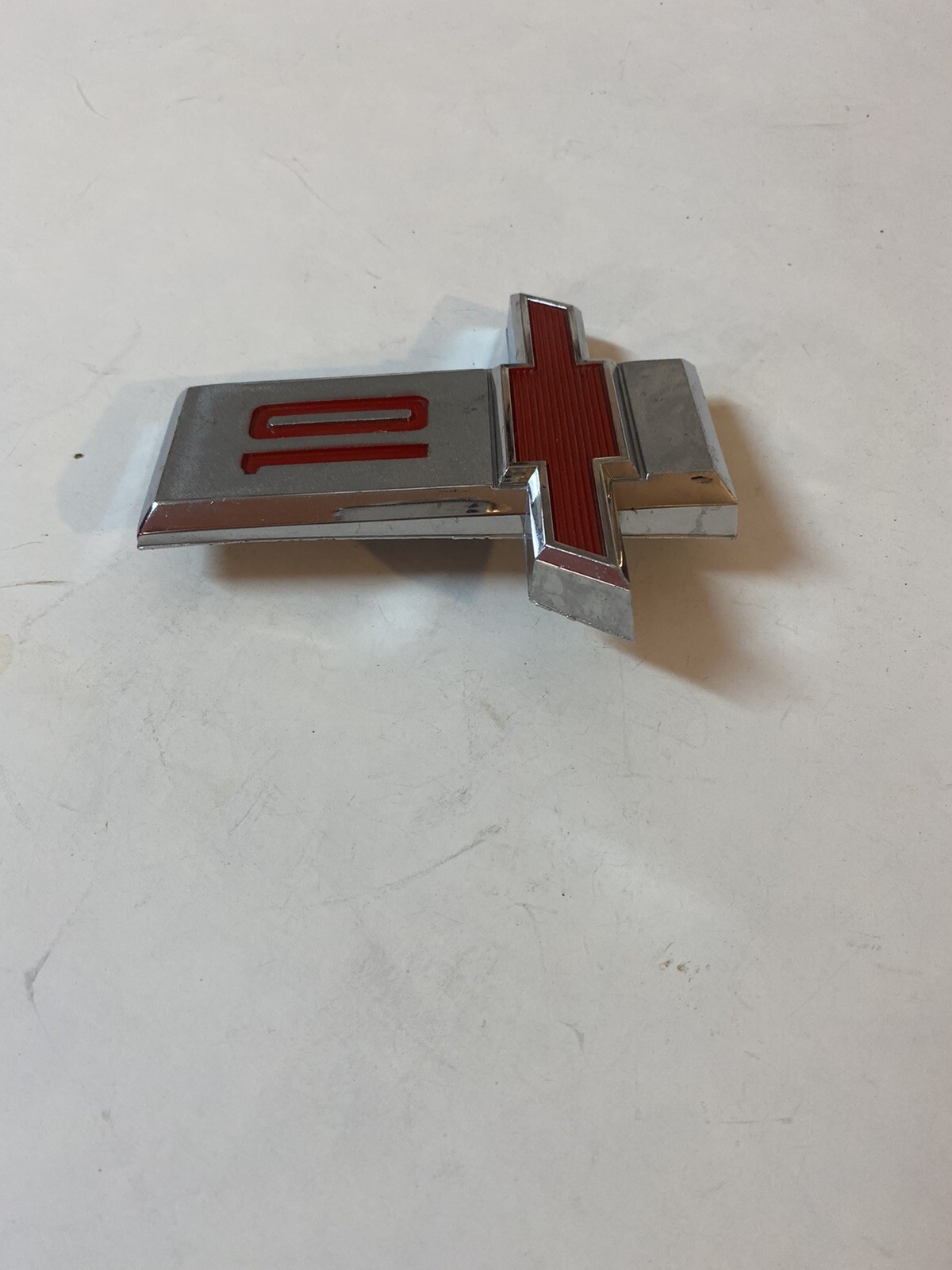 NOS 1963 Chevrolet Truck Front Fender Emblem C10/K10 USA OEM GM 3818127 ...