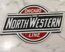 Chicago Northwestern Railway Railroad Train Metal Sign for sale online ...
