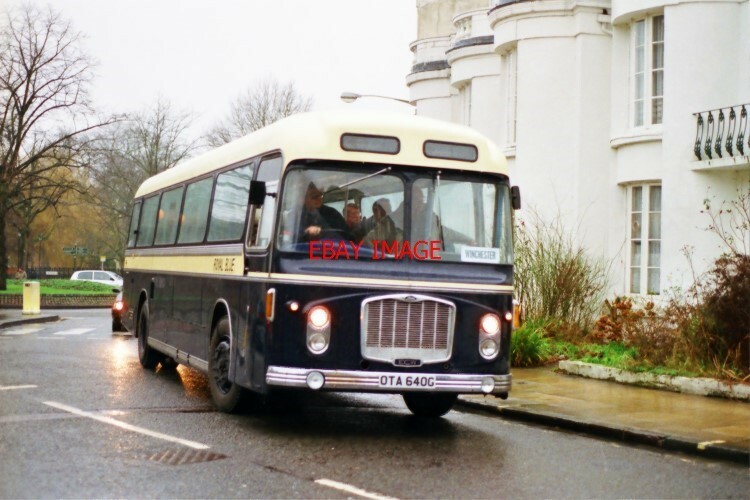 PHOTO ROYAL BLUE BRISTOL RELH6G COACH OTA 640G WINCHESTER 3RD JAN 2000 ...