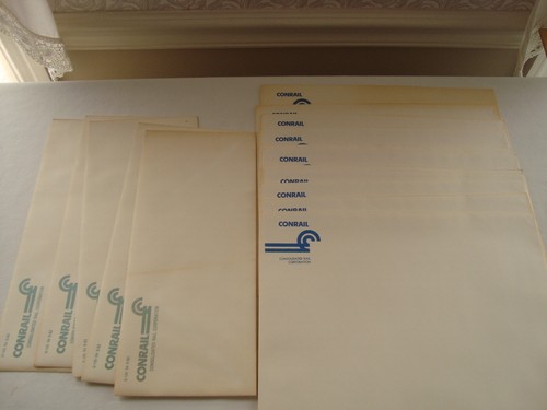 16 Vtg Railroad Envelopes CONRAIL Consolidated Rail Corporation Unused ...