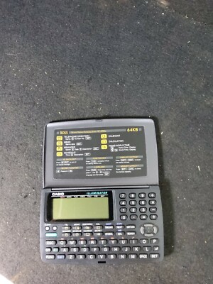 Vintage Casio Digital Diary BOSS SF-4700L ORGANIZER 64kB Japan | eBay