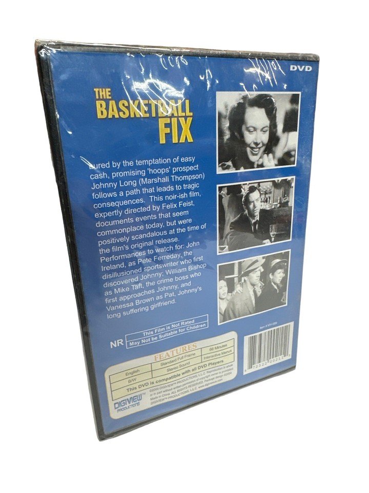NEW SEALED The Basketball Fix (DVD, 2006) - Slim Case John Ireland ...