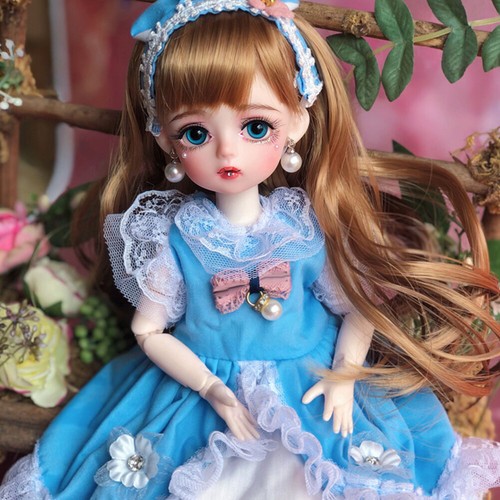 1/6 BJD Doll Cute 30cm Girl Doll Kids Toy Handpainted Face Makeup Best ...