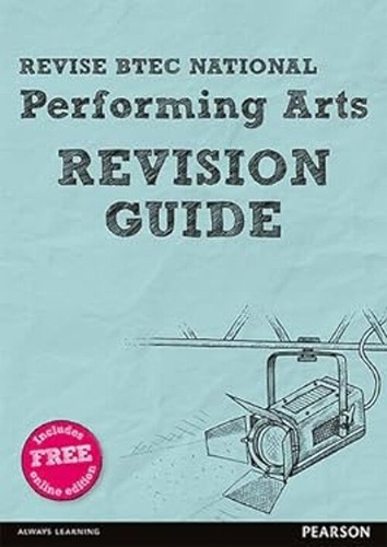 Pearson REVISE BTEC National Performing Arts Revision Guide Inc O 9781292150406 | eBay