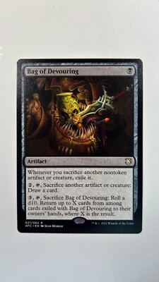 MTG Commander AFC Bag of Devouring 021/062 Magic the Gathering | eBay