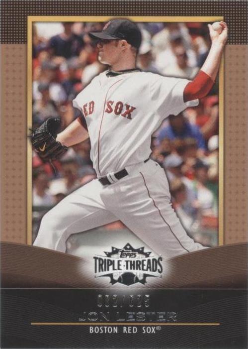 2011 Topps Triple Threads - Jon Lester #83 Sepia /625 for sale online ...