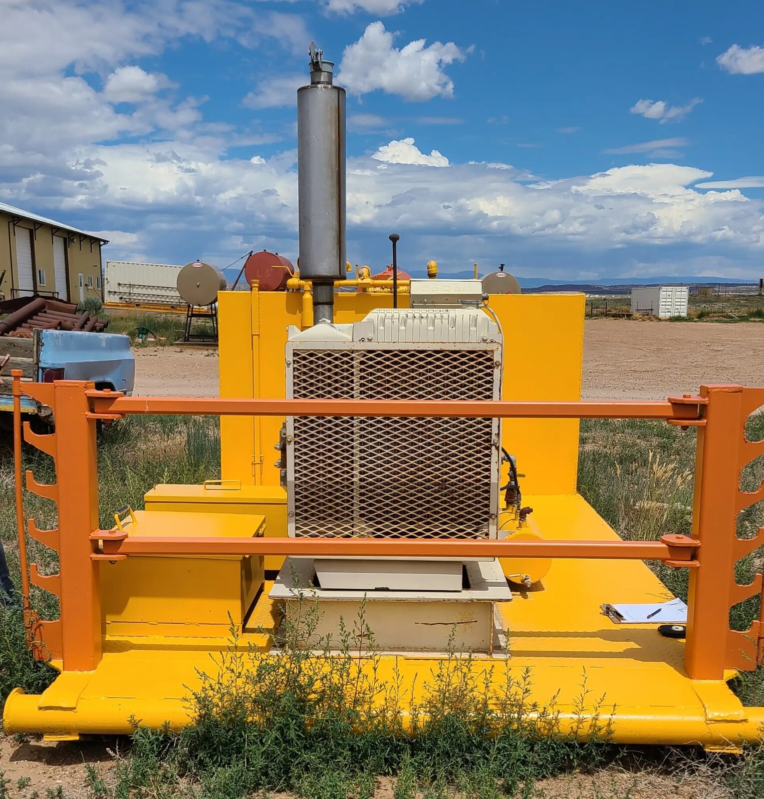 Weatherford T92 Triplex Pump Skids w/ Perkins Diesel Power | eBay