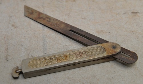Rare Stanley No 18 sliding T Square bevel gauge 9 1/2" blade ...