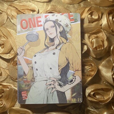 Nico Robin ONE PIECE COOK CHEF Waifu ACG GODDESS GIRL Holo Card | eBay