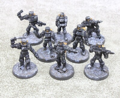28mm Steampunk Pulp VSF TROOPS in ARMOUR x8 Painted 26018 | eBay
