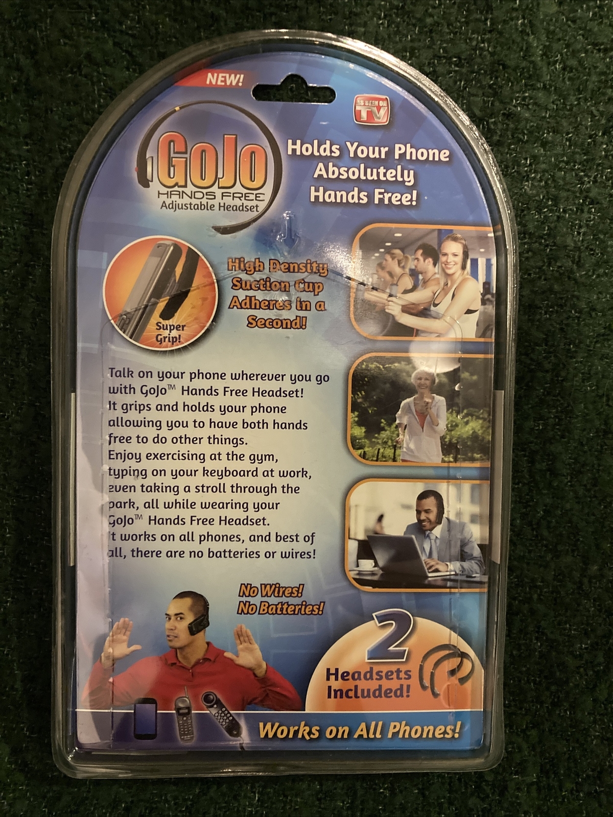 New GoJo Hands Free Adjustable Headset (2 Headsets Included) | eBay