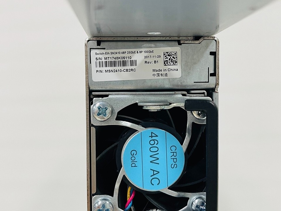 Mellanox SN2410 MSN2410-CB2RC 48x 10G/25G & 8x 100G ONIE Ethernet ...