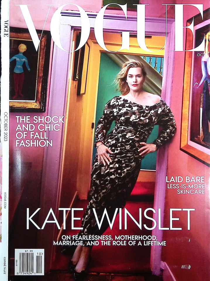 Versace Fashion 2 Page Advertisement Print Ad Vogue Magazine October ...