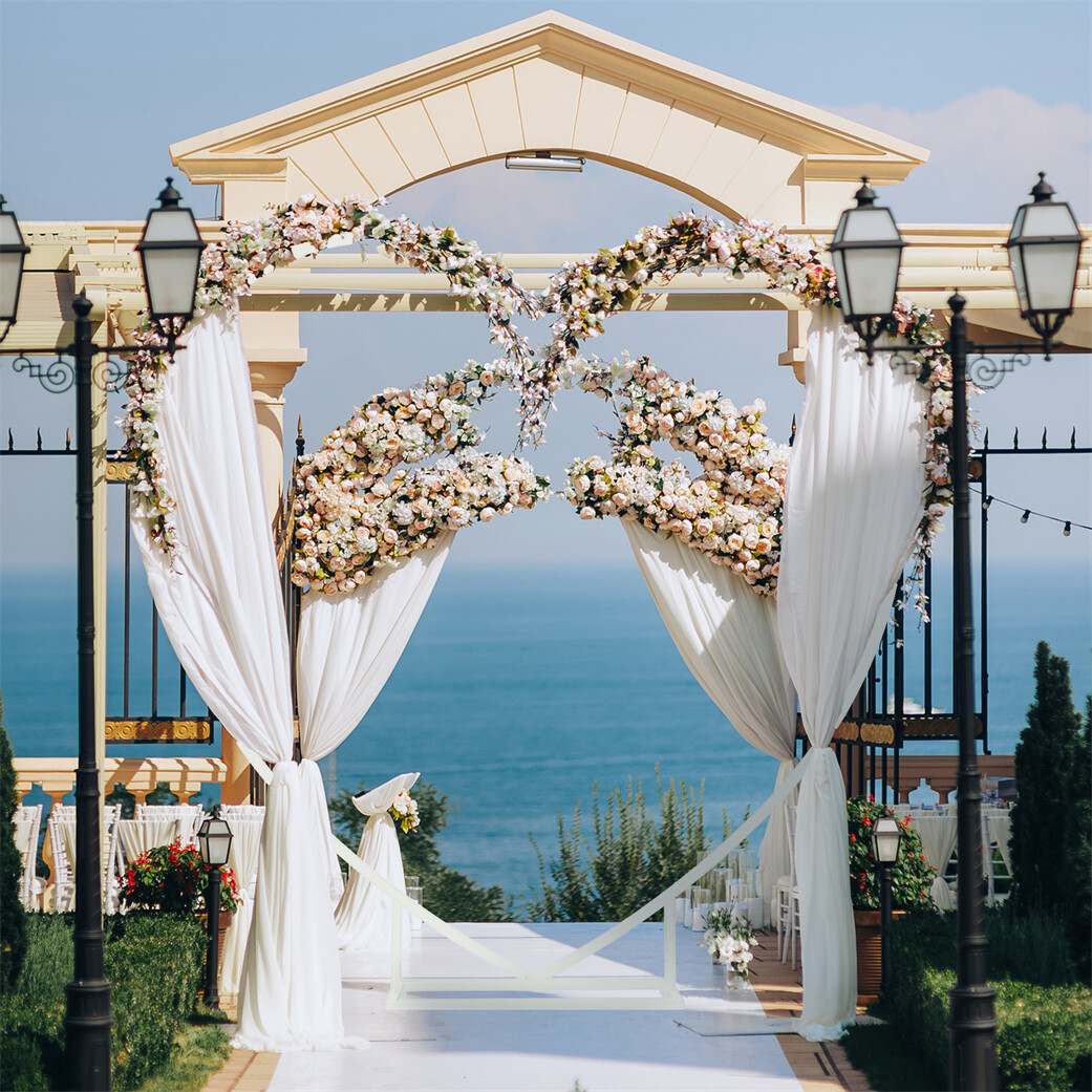 Altar Arch For Wedding Amazon.com: Portable Triangle Wedding Arch,