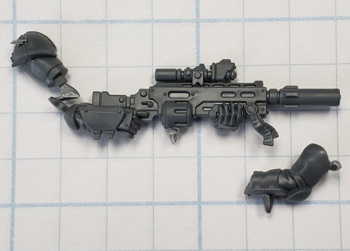 40k Imperial Agents Bits Exaction Adeptus Arbites Marksman Executioner ...